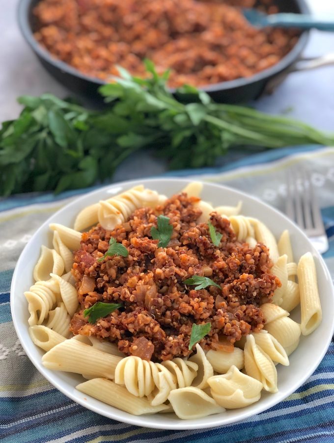 Italian-Flavored Vegan Beef-less Ground - The Vegan Atlas