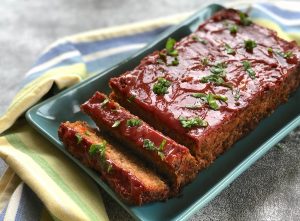 Vegan Impossible or Beyond Meat Meatloaf (with a beans & walnuts variation)
