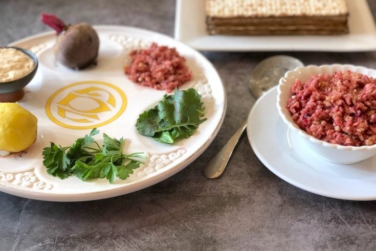 Ashkenazi Haroset for the Passover Seder - The Vegan Atlas