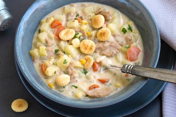 Creamy Vegan Corn Chowder - The Vegan Atlas