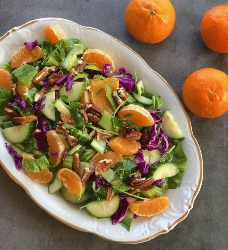 Orange and Watercress Salad with Bok Choy or Belgian Endive