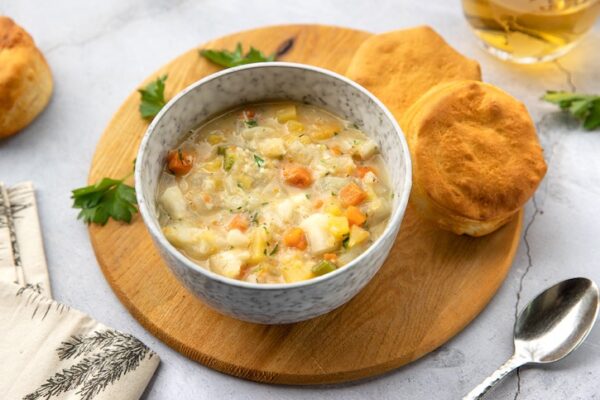 Hearty Winter Root Vegetable Soup - The Vegan Atlas