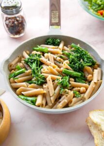 Penne with Broccoli Rabe and Chickpeas