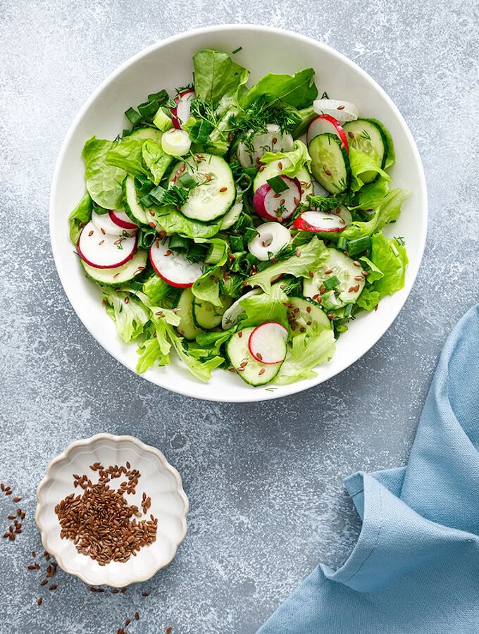 Mixed Greens and Pear Salad with Maple Glazed Pecans