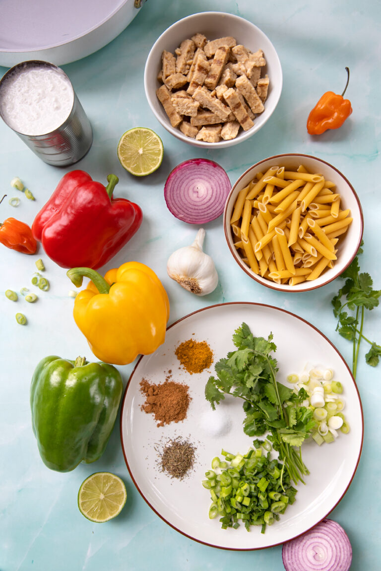 Vegan Jamaican Rasta Pasta