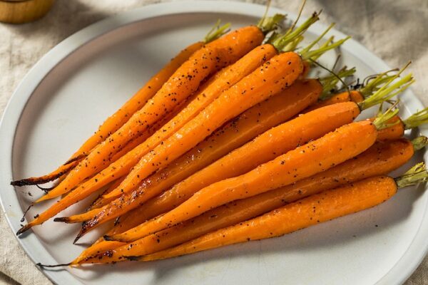 Garlic and Maple Roasted Parsnips and Carrots - The Vegan Atlas