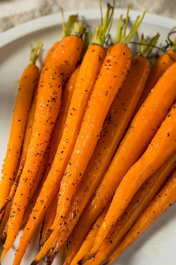 Seasoned Whole Roasted Carrots - The Vegan Atlas