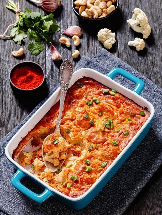 Southwestern Cheesy Vegan Rice Casserole - The Vegan Atlas