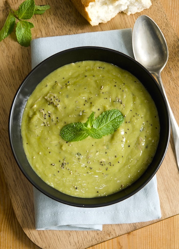 Classic Vegan Green Pea Soup
